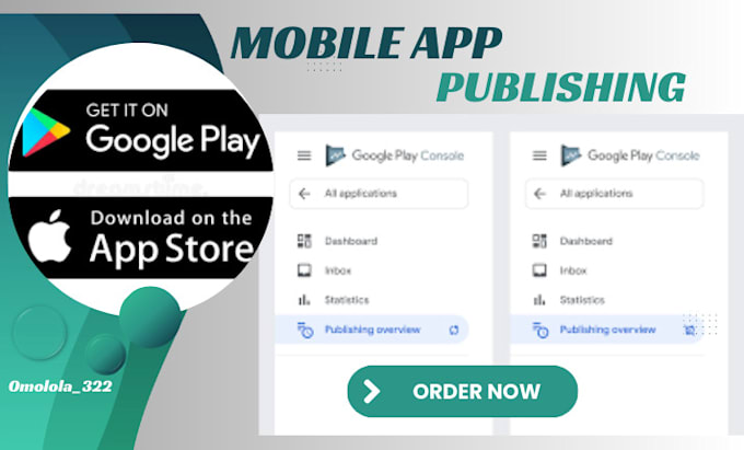 App publish on playstore apple store old console account by Lolah_archie | Fiverr