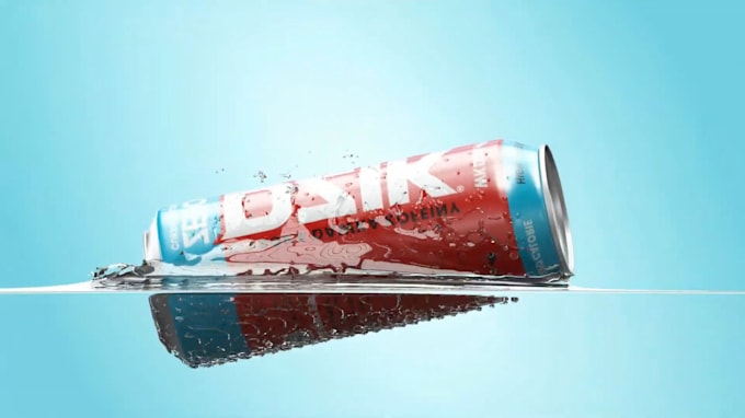 3d beverage animation 3d bottle design 3d soda animation 3d product ads ...