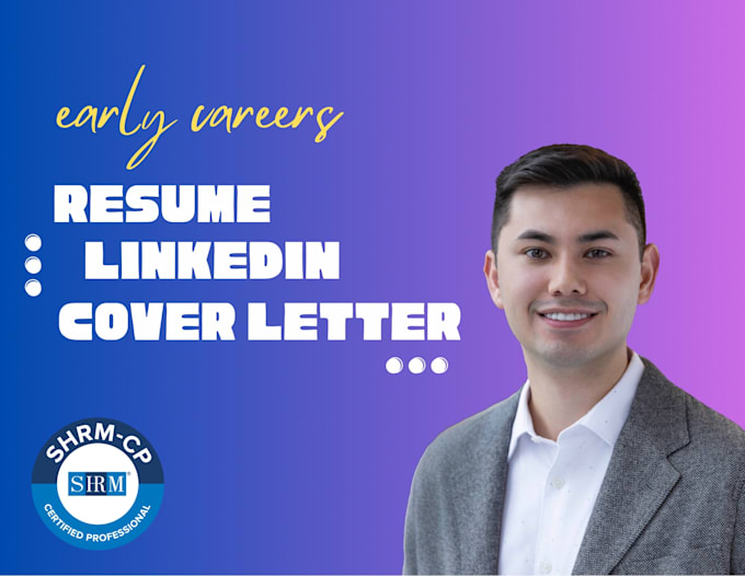 Write your early careers resume by Bnott14 | Fiverr