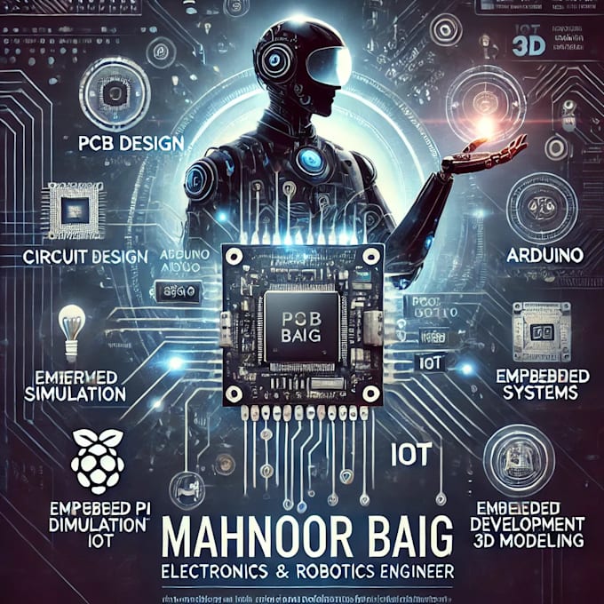 Specialized in electronics and robotics design by Baigmahnoor02 | Fiverr