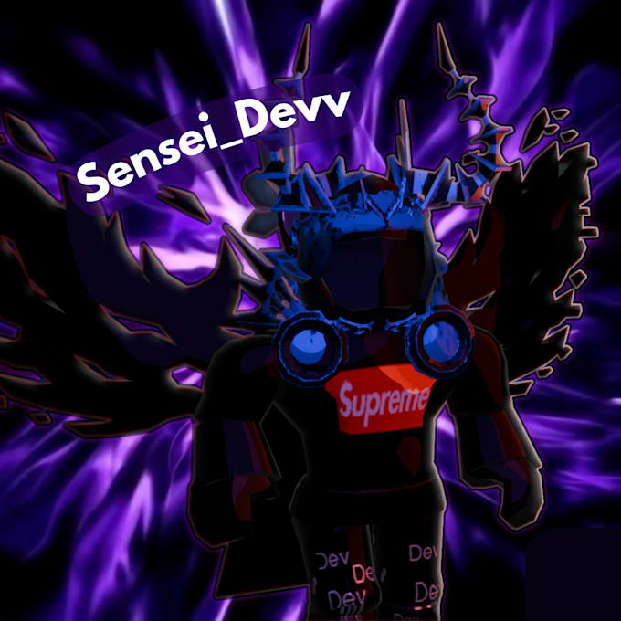 Create u a gfx for roblox character by Sensei_devv | Fiverr