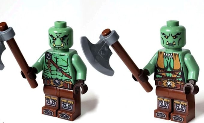 Create custom 3d lego animation lego minifigures 3d lego character ...