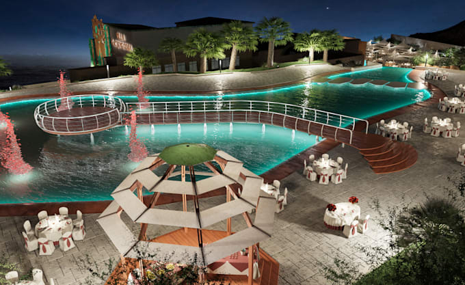 Do unreal engine architectural visualization, interior design, environment art by Splashykayloc ...