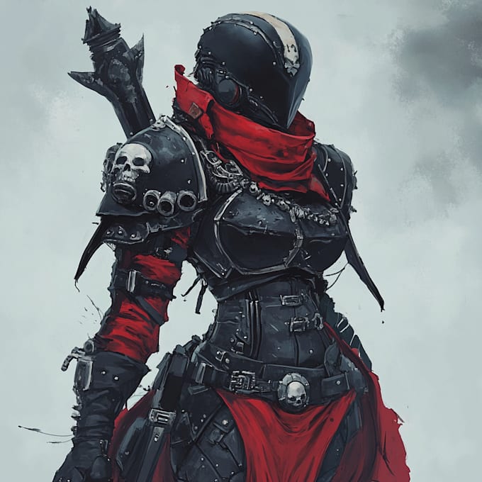 Create your warhammer 40k character art by Mareshah9 | Fiverr