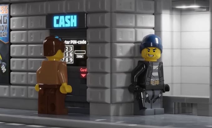 Do 3d lego animation,3d lego video, 3d lego trailer minifigures, 3d ...