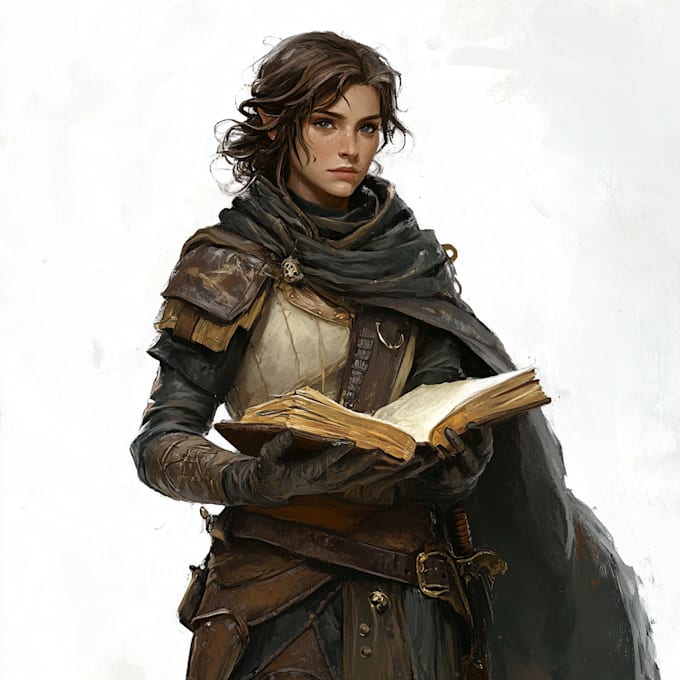 Draw your rpg game character design by Doriaewer | Fiverr