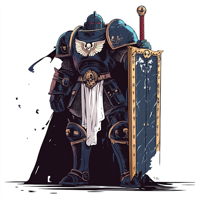 Draw dnd character art illustration by Cedricarmstron | Fiverr