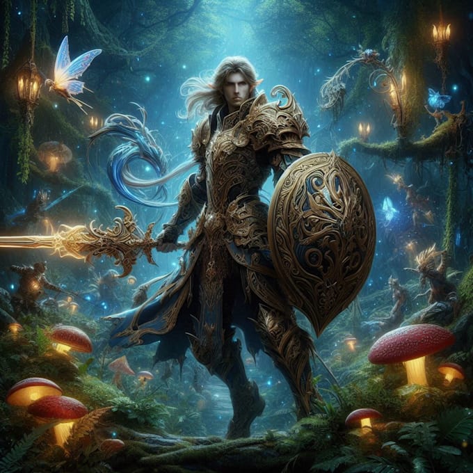 A unique dnd character design and dnd character art by Zeaboumade | Fiverr