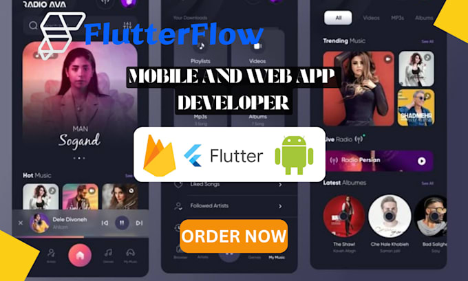 Build a professional flutterflow app with firebase integration by ...