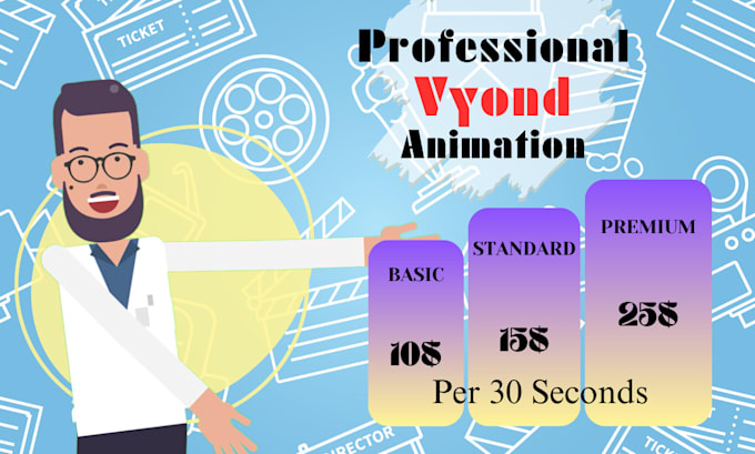 Do engaging vyond animation childrens cartoons and business explainers ...