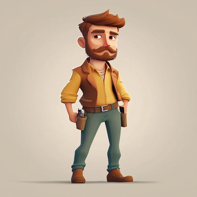 Draw 2d game characters and game assets by Amoreygoosen | Fiverr