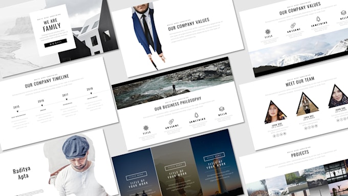 Design visually appealing and professional ppt by Yangyijing | Fiverr