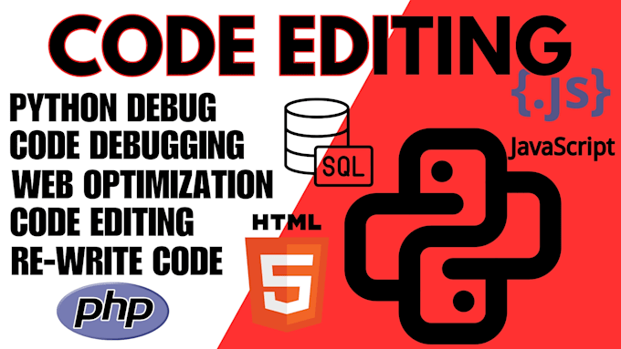 Edit, fix, debug optimize in python code write php html css node js keras script by Ganiysed ...