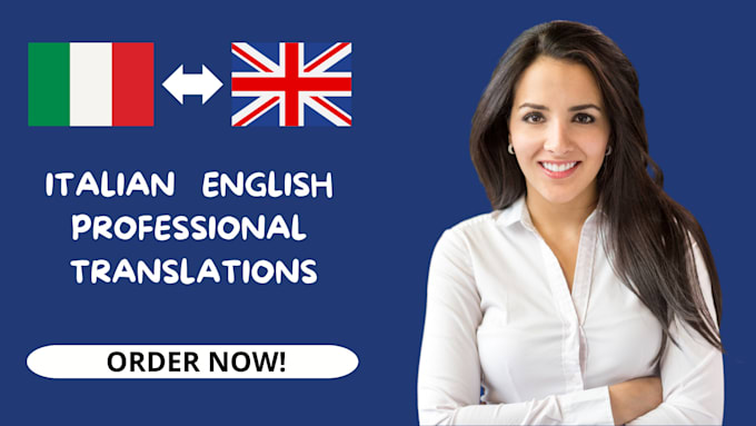 Provide bilingual and fluent italian english translations by Miotto1302 ...