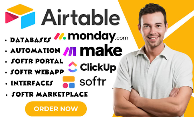 Automate your business using airtable, zapier, integromat, softr, google sheets by Crm_agency43 ...