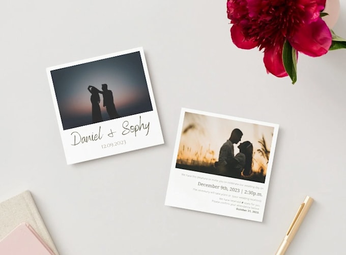 Invite and delight designs by Sophybarrientos | Fiverr