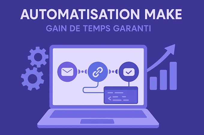 Automate your repetitive tasks with make integromat automatisation pro by Webatautomation | Fiverr