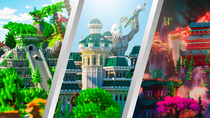 Build anything you want in minecraft by Mateus_tavarez | Fiverr