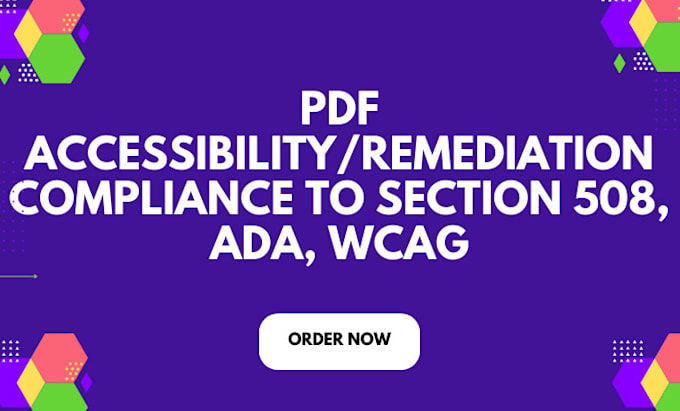 Audit your document for ada, wcag, 508 compliance by Omobanjo_kemi | Fiverr