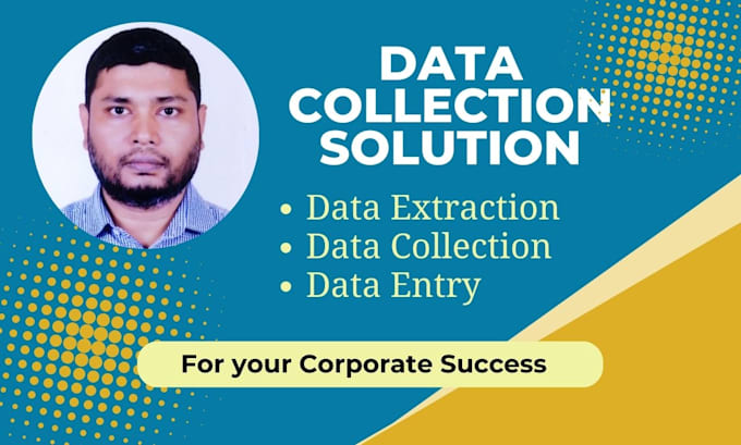 Do data extraction, data collection and data entry precisely by Ataurbd1980 | Fiverr