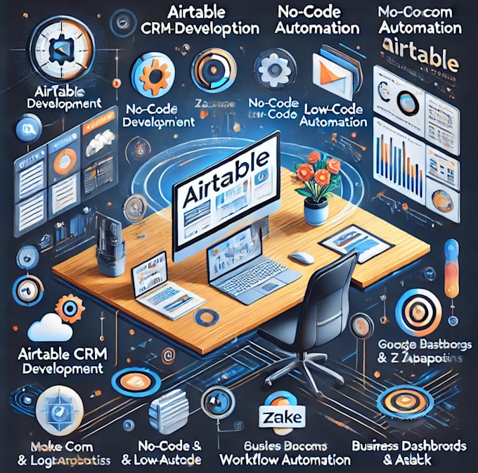 Work on airtable crm and workflow automations for you by Simamemon | Fiverr