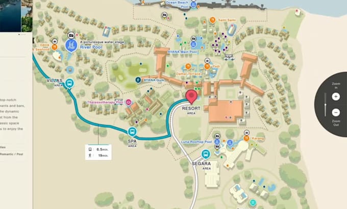 Do clickable interactive map site map vector rv park map interactive ...