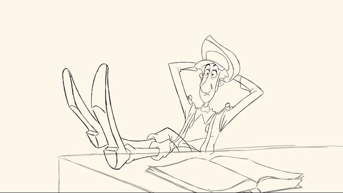 Do 2d traditional frame by frame animation, 2d hand drawn video, line ...