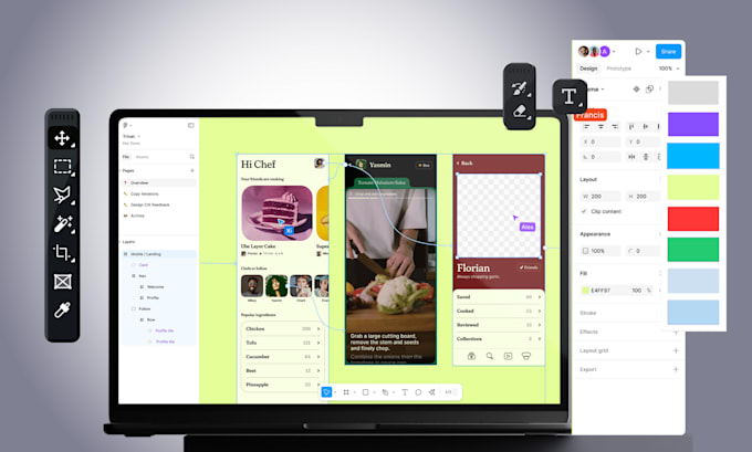 Create a professional website ui ux design and figma design by Coder_arnav | Fiverr