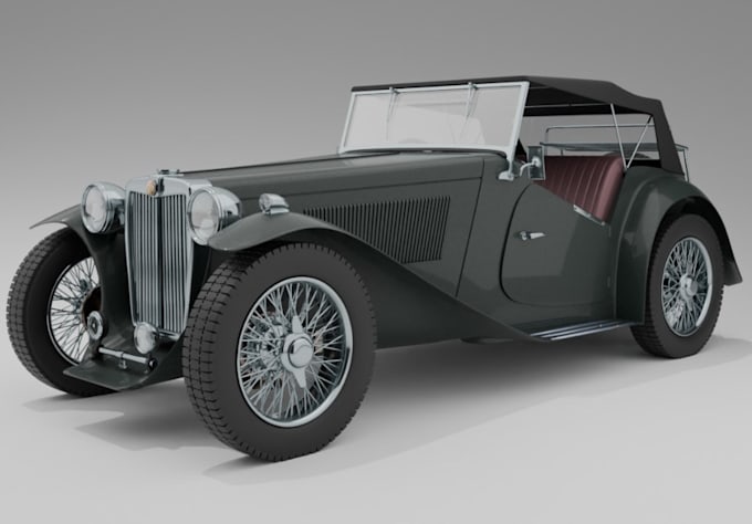 Buildup 3d exterior sport classic car,zmodeler,cad design,vehicle model ...