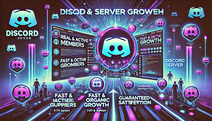 Professional discord server growth, discord server promotion, discord ...