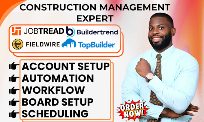 Do jobtread smartsheet automation plutio fieldwire buildertrend topbuilder slack by Hanacrm | Fiverr