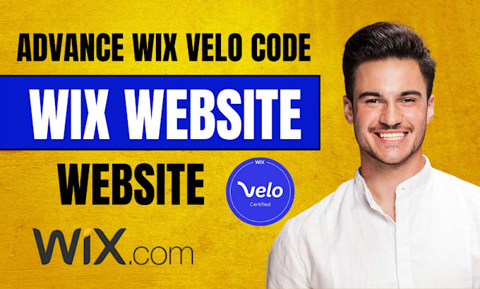 Develop, design, redesign, fix wix website with velo code, javascript ... Develop, design, redesign, fix wix website with velo code, javascript ...