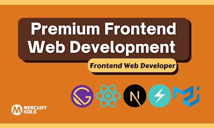 Be your full stack web developer, react developer, frontend developer ...
