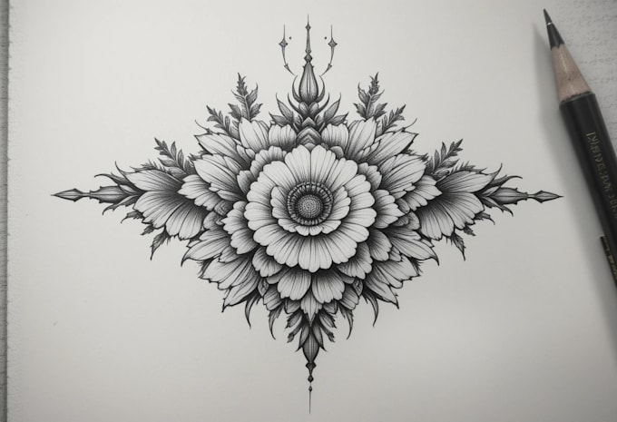 Make your premium professional tattoo design by Minernel | Fiverr