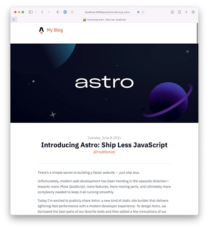 Build fast and modern websites with astro js by Pharesweb | Fiverr
