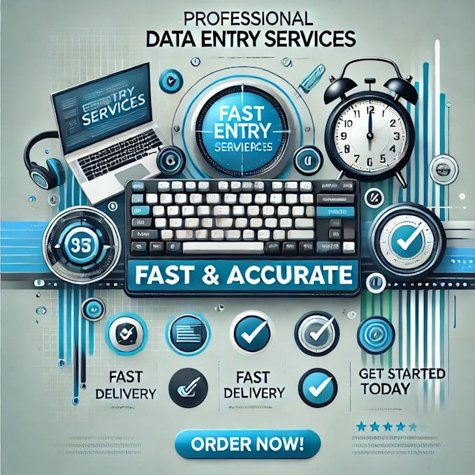 Professional data entry expert, accurate, fast, and reliable data entry service by Sujon_mia7 ...