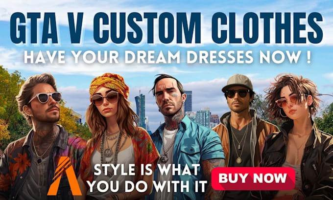 Fivem gang custom clothes for your server by Ibadali89 | Fiverr