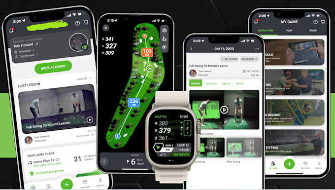 Develop golf app, golf fantasy app, tennis app, sport app, golf scoring ...