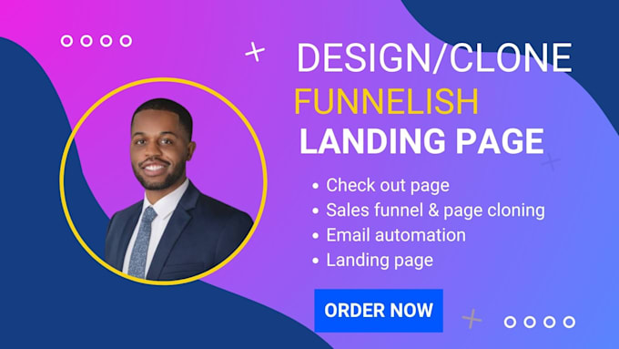 Clone funnelish product page, redesign funnelish, funnel builder by ...