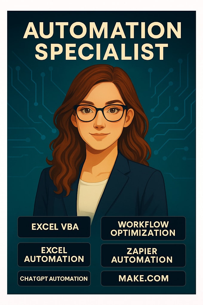 Automate workflows using excel vba, zapier, and ai tools by ...