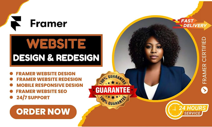 Framer website design framer website redesign framer website figma to framer by Jeansurge | Fiverr
