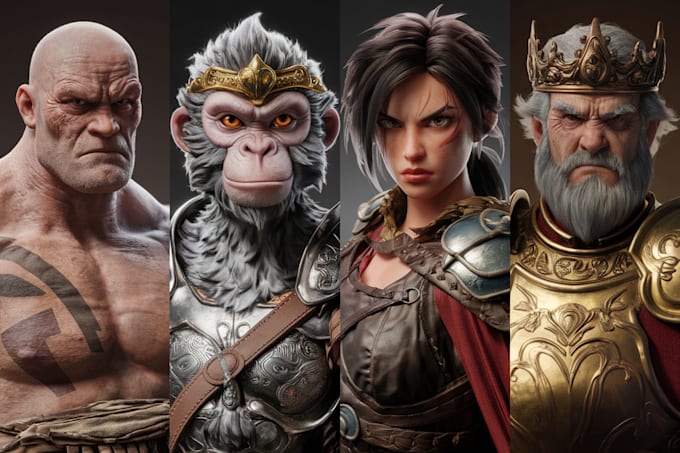 3d Metahuman Character Modeling Game Character 3d Realistic Character Daz3d Ue5 By Clarageorge