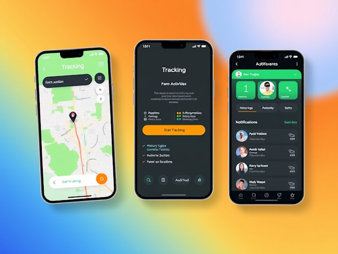 Develop tracking app farm tracking app location app by Ideasbuilder | Fiverr