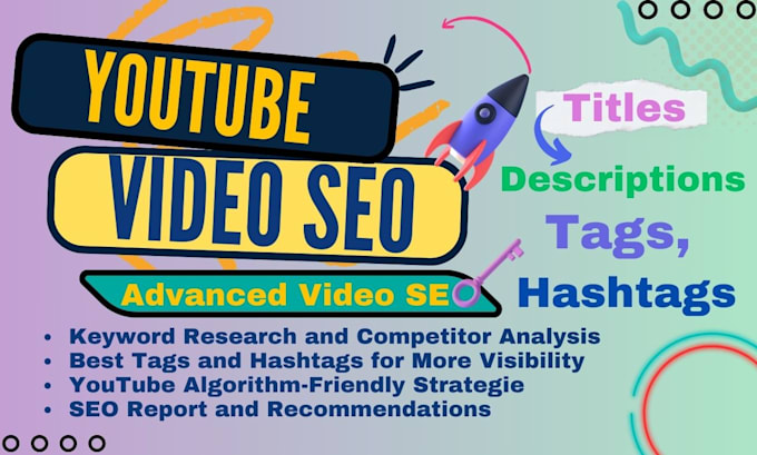 Optimize your youtube video seo by Toriqul101 | Fiverr