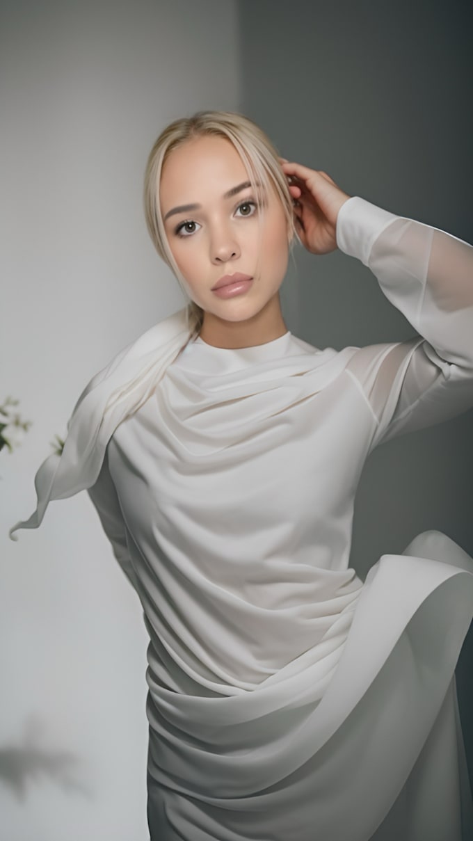 Be your beautiful blonde female ugc model by Alyonakosogon | Fiverr