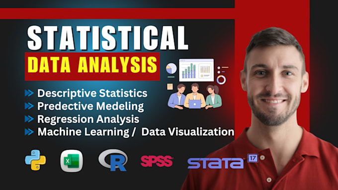 Do statistical data analysis in rstudio, stata, python, spss and in colab by James_eclipse | Fiverr