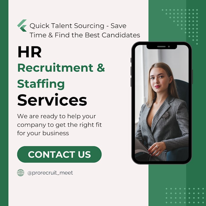 Manage end to end recruitment and client relationships by Prorecruit ...