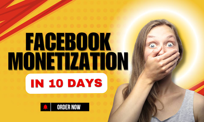 Complete your facebook monetization criteria organically by Tushar_islam_69 | Fiverr