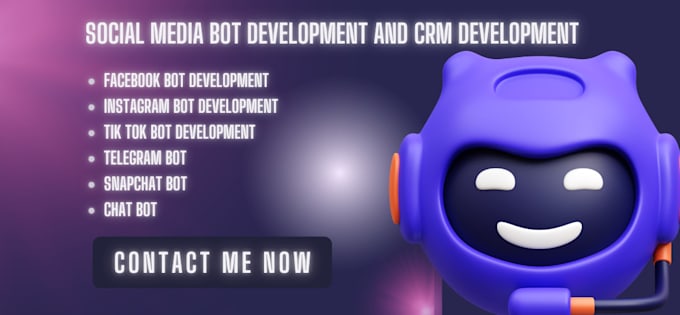 Create social media bot, facebook bot, tiktok bot, instagram bot by Joelfayo | Fiverr