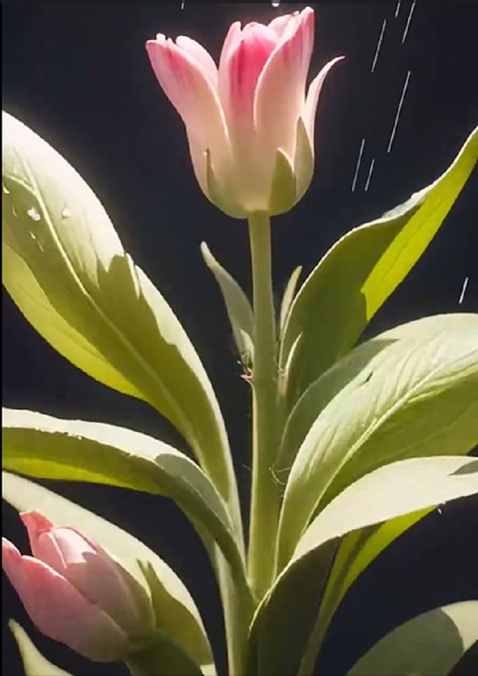 Create 3d flower animation, 3d flower modelling, flower animation ...